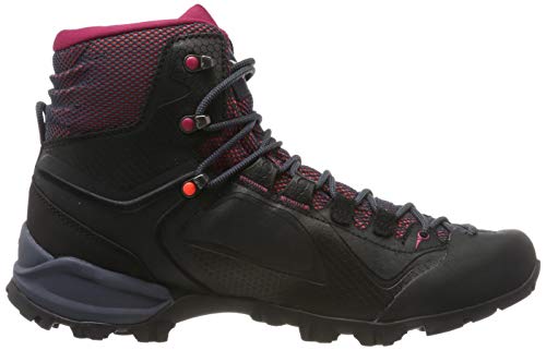 Salewa Women's WS Alpenviolet Mid Gore-TEX Trekking & hiking boots, Ombre Blue Fluo Coral, 7