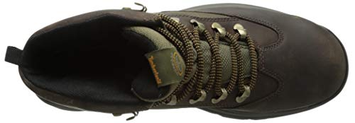 Timberland Men's Chocorua Trail Mid Waterproof, Brown/Green, 13 D - Medium