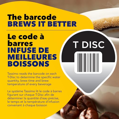 Tassimo Maxwell House Morning Blend Coffee, 70 T-Discs (5 Boxes of 14 T-Discs) {Imported from Canada}