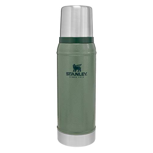 STANLEY 10-01612-001 Classic Vacuum Bottle 25oz Hammertone Green