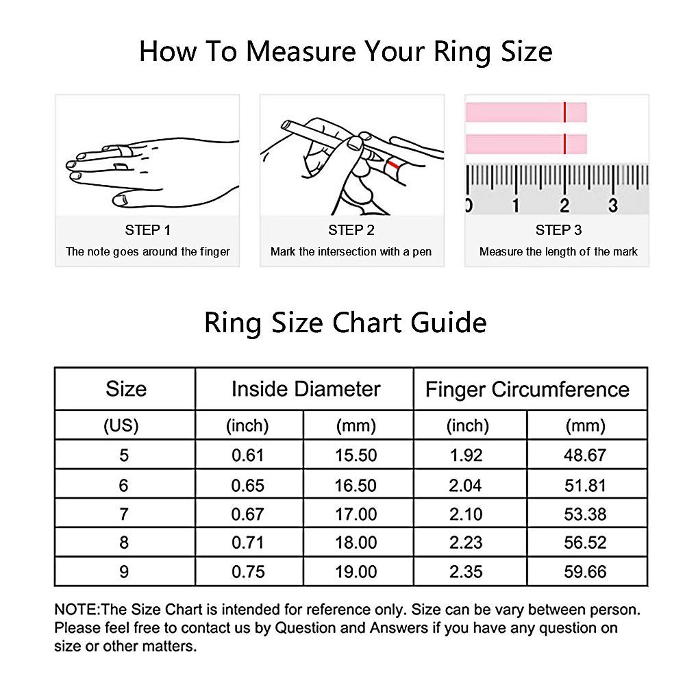 Wlane 18K Real Gold Plated Beaded Ring Stacking Rings for Women 4mm - Size 8