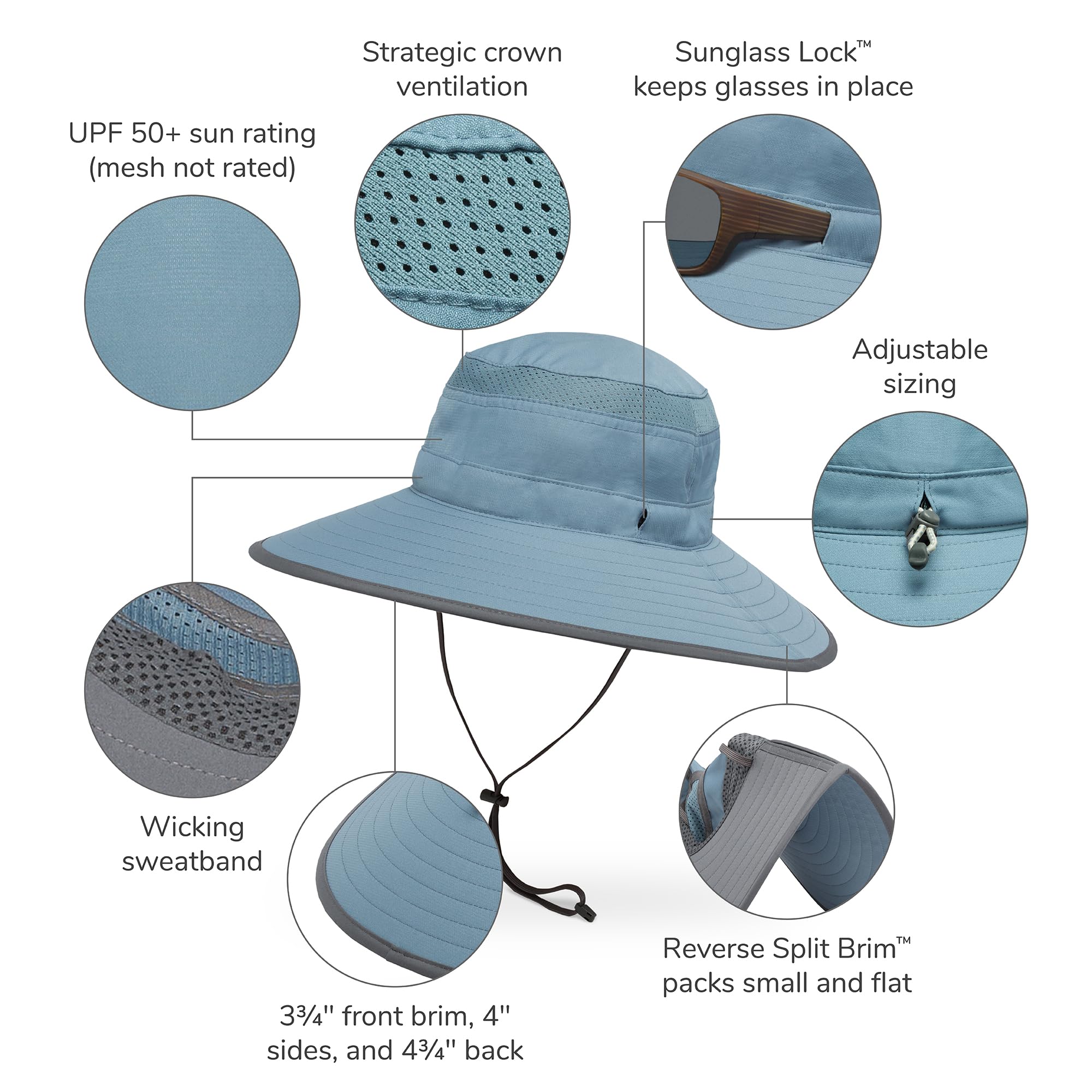 Sunday Afternoons Latitude Hat, Sandstone, Medium