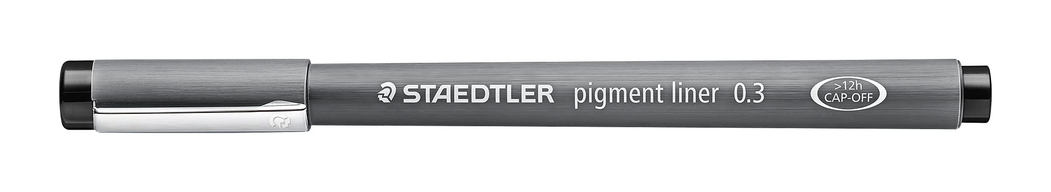 Staedtler Pigment Liner, Fineliner Pen for Drawing, Drafting, Journaling, 3mm, Black, 308 03-9