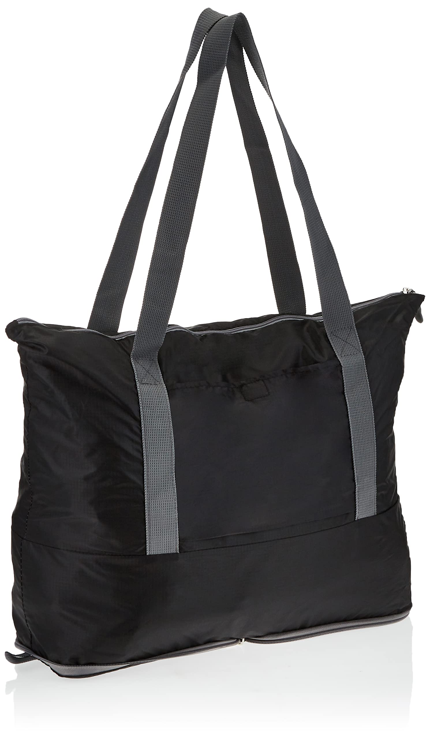 Travelon Folding Packable Tote, Black, One Size