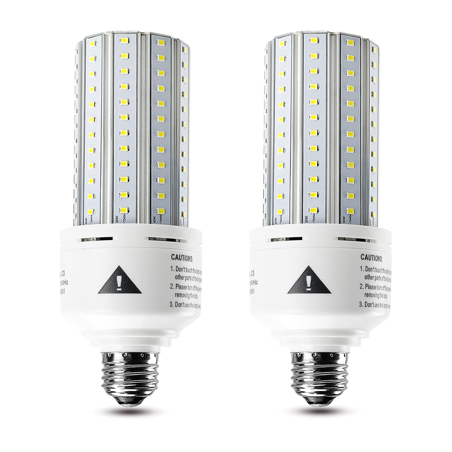 ZP 2 Pack Led Light Bulb 500W Equivalent 7500 Lumen 5000K E26/E27 Medium Base 60W led Bulb for Outdoor Indoor Lamp Area Garage Warehouse Workshop Street Backyard New Upgrade 2 Count (Pack of 1)