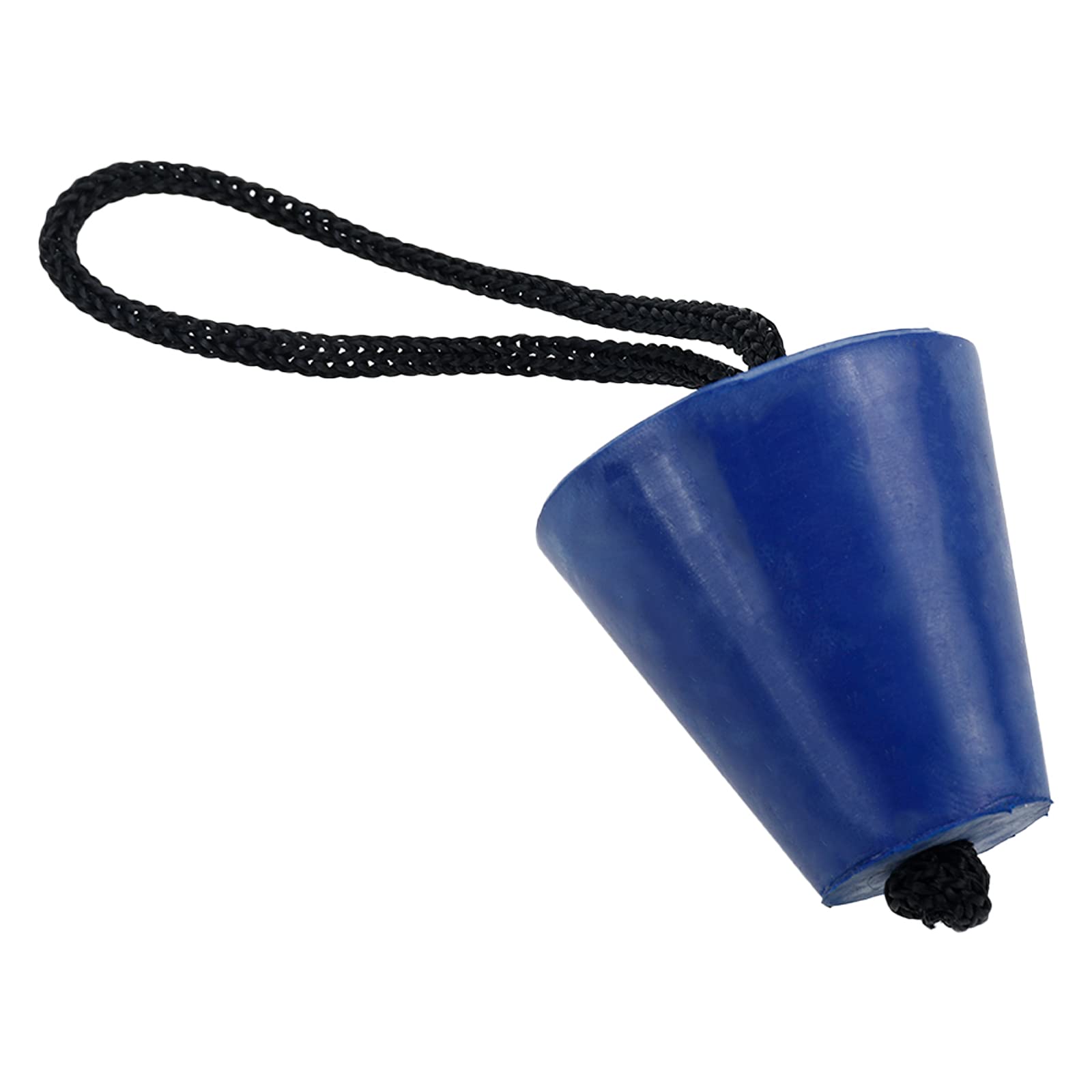 YaeMarine 12-Pack Universal Kayak Scupper Plug Kit, Silicone Scupper Plugs Drain Holes Stopper Bung with Lanyard Fit 3/4" to 1.5" scuppers or scupper Holes (Blue)
