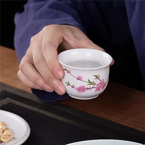 ZLXDP Square Hot Wine Pot Household Chinese Antique Wine Set Set Hot Warm Wine Pot Ceramic Warm Wine Ware