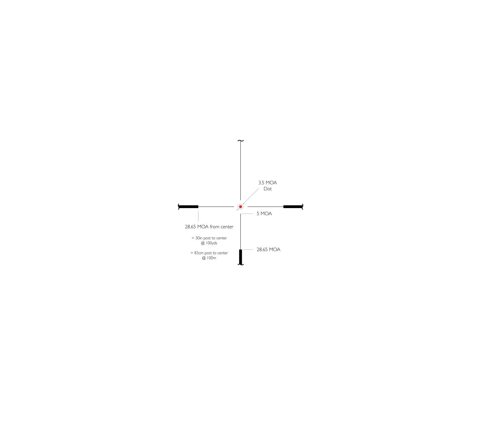Vantage 30 WA IR Riflescope 3-12x56, 30mm, IR (L4A Dot)