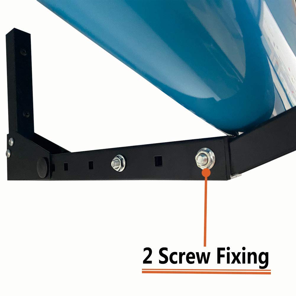 Ultrawall 25.6Inch Kayak Wall Mount, Kayak Holders for Garage, Foldable Kayak Hangers for Canoe, Kayak, Paddle Board, Surfboard