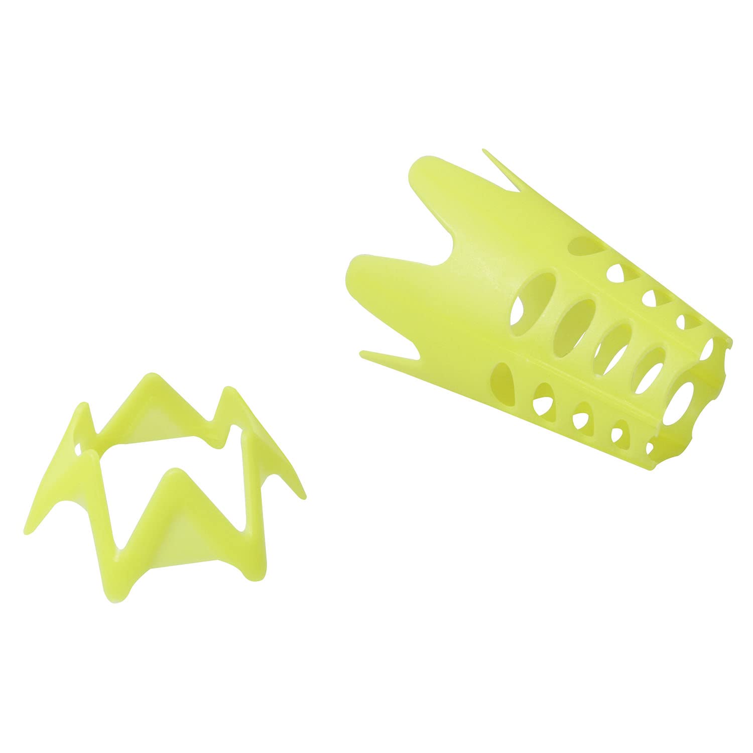 ZRM&E 18pcs Golf Mat Tees Yellow Plastic Golf Simulator Tees for Winter Turf and Driving Range Home Training Golf Tees (12 x High Size + 6 x Short Size)