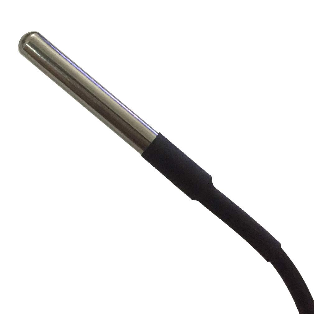 Waterproof Temperature Sensor Module Cable DS18B20 Thermometer Digital Thermal Probe for Arduinoi UNO R3 DIY Electronic Experiment 50cm 2pcs