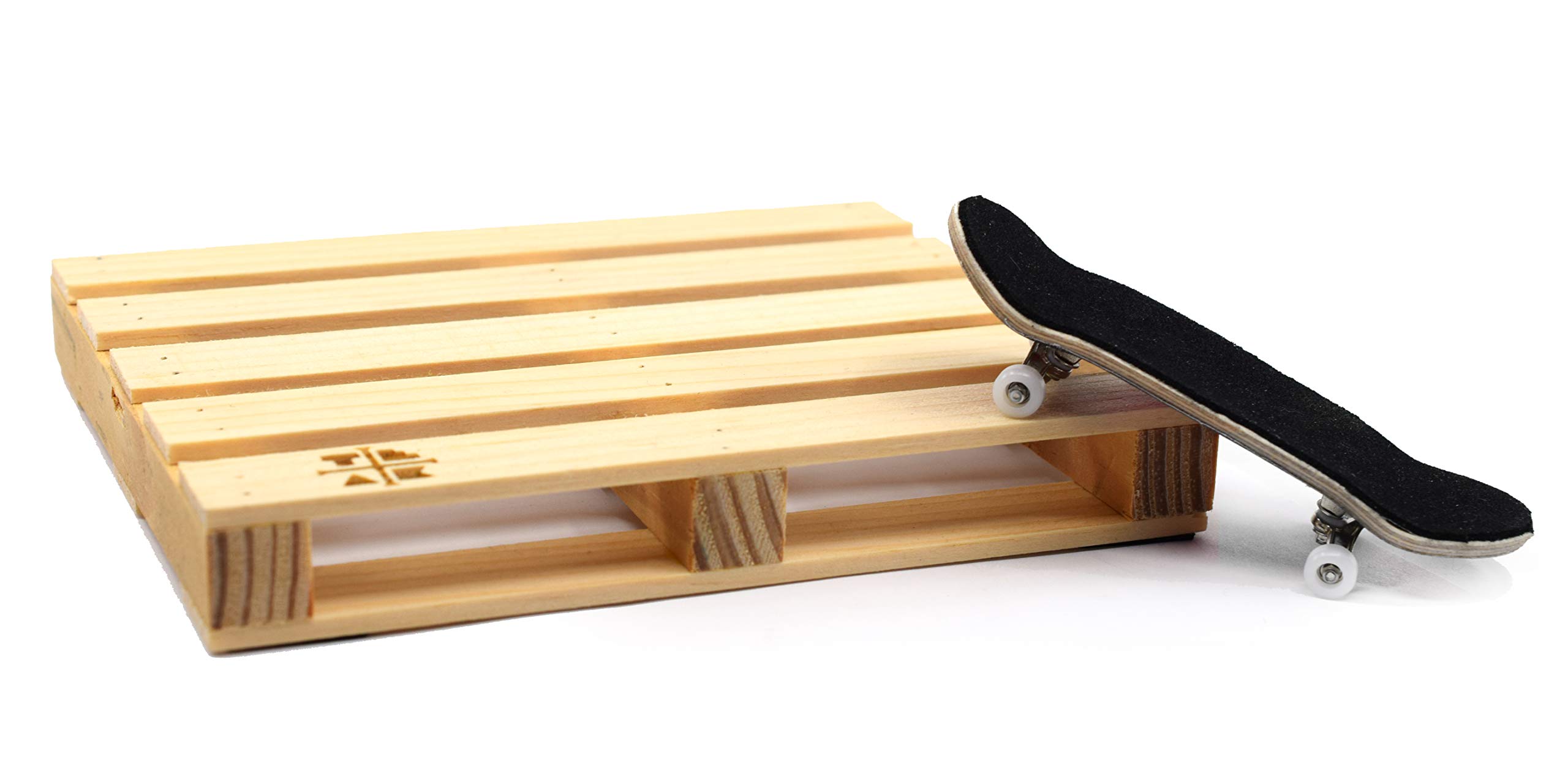 Teak Tuning Wooden Fingerboard Pallet - 5" Long, 0.75" Tall, 6" Wide - 1:12 Scale