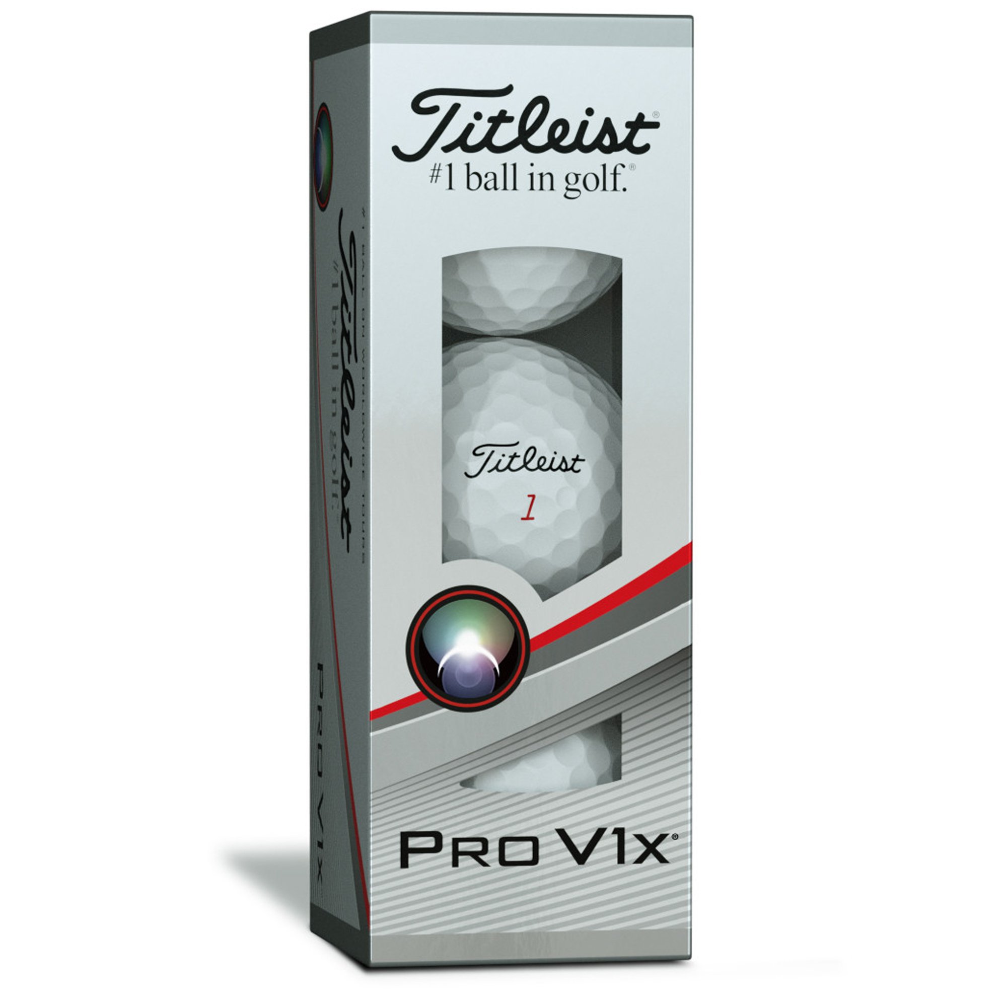 Titleist Pro V1x Golf Balls, White, High Numbers 5-8 (One Dozen)