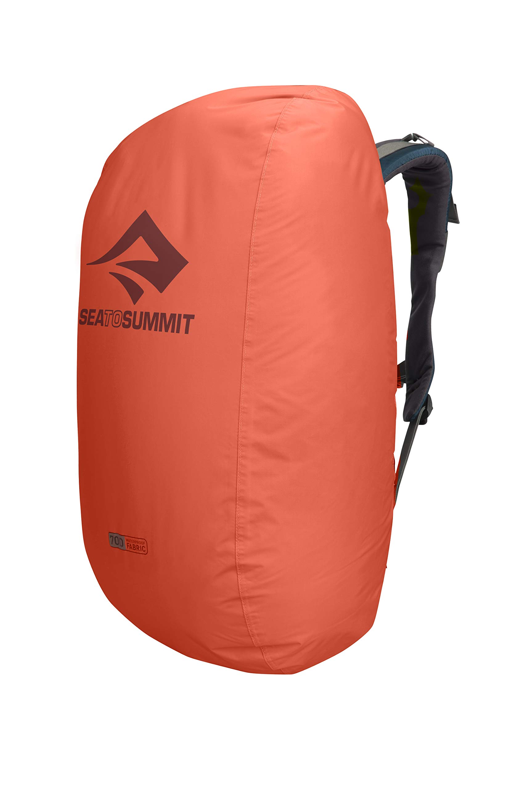 Sea to Summit Waterproof Nylon Backpack Cover, Outback Red, Small