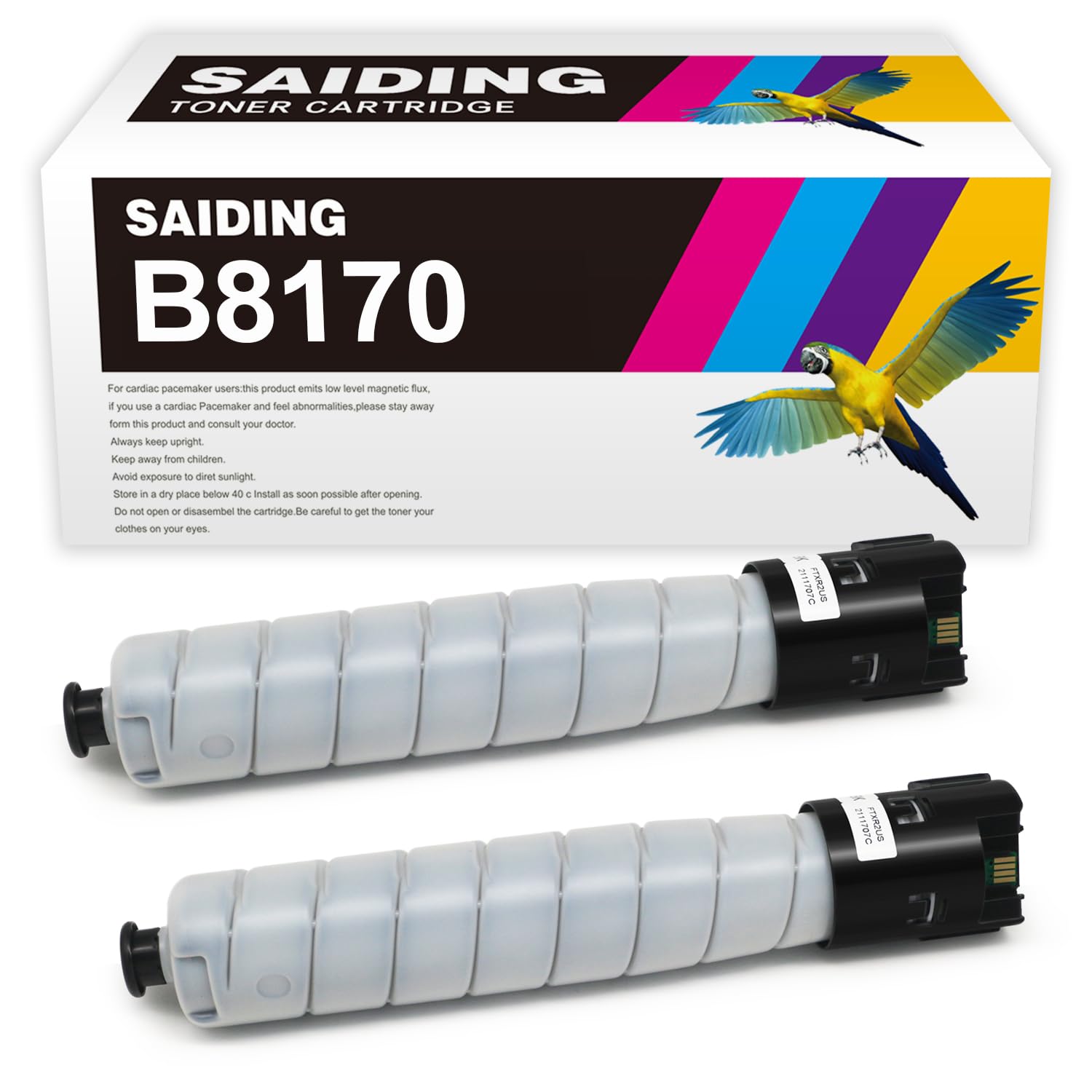 SAIDING Remanufactured 006R01771 B8145 B8155 B8170 Toner Cartridge Replacement for Xerox AltaLink B8145 B8155 B8170 Printer.(2 Black)