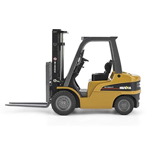 RiToEasysports 1:50 Engineering Car Model Childrens Alloy Forklift Vehicle Toys, Engineering Mixer Sets, Suitable for Children Boys