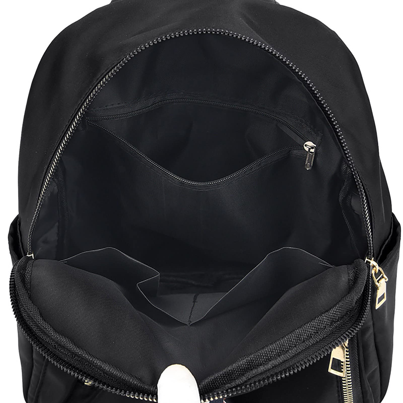 Women's Solid Color Simple Fashion Travel Waterproof Cloth Backpack Backpack Stove Fuel Canister