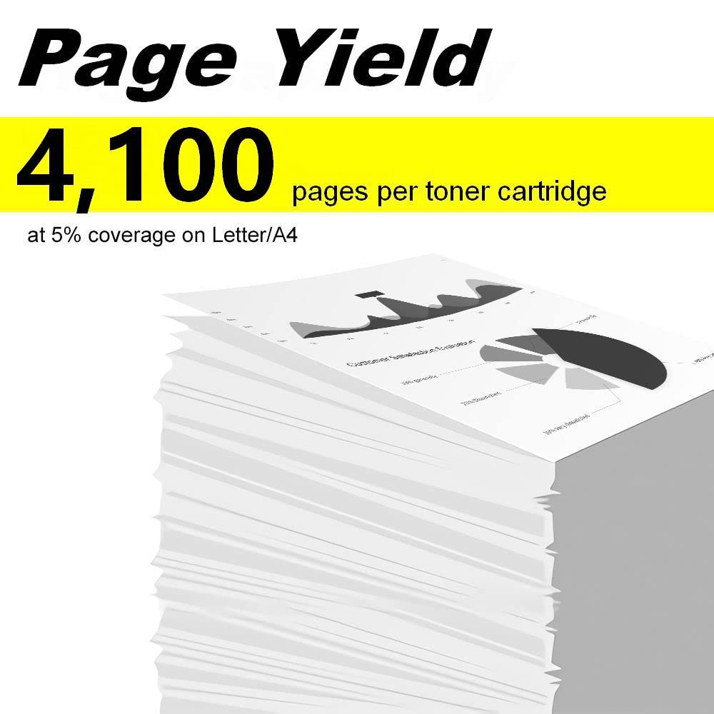 v4ink 051H Compatible Toner Cartridge Replacement for Canon 051H 2169C001 (High-Yield, 2-Pack) Work with imageClass LBP160 LBP161dn LBP162dw MF260 MF264dw MF267dw MF269dw Printer