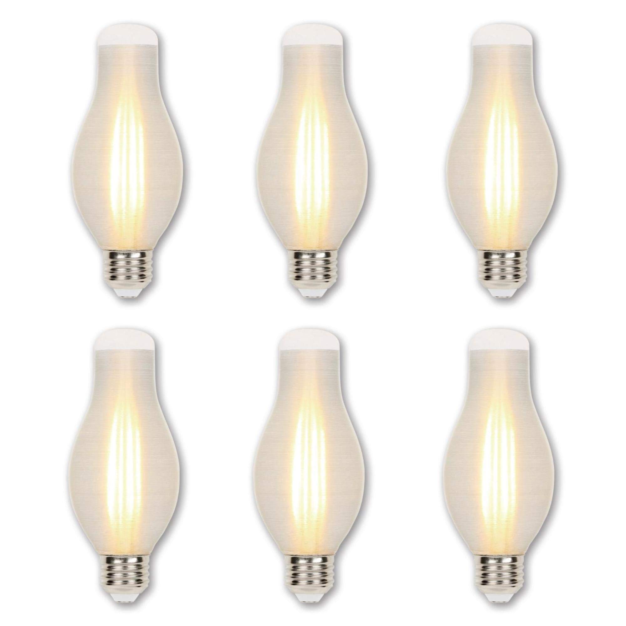 Westinghouse 5211020 5211000 Antique Light Bulb, 6 Count (Pack of 1), White, 6 Piece