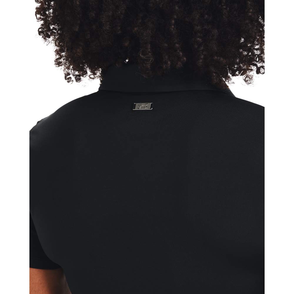 Under Armour Zinger Short Sleeve Golf Polo, Black (001)/Black, X-Small