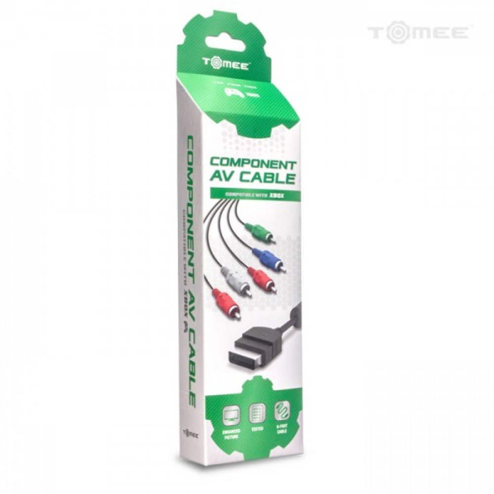 Tomee Xbox Component Video Audio HD Cable