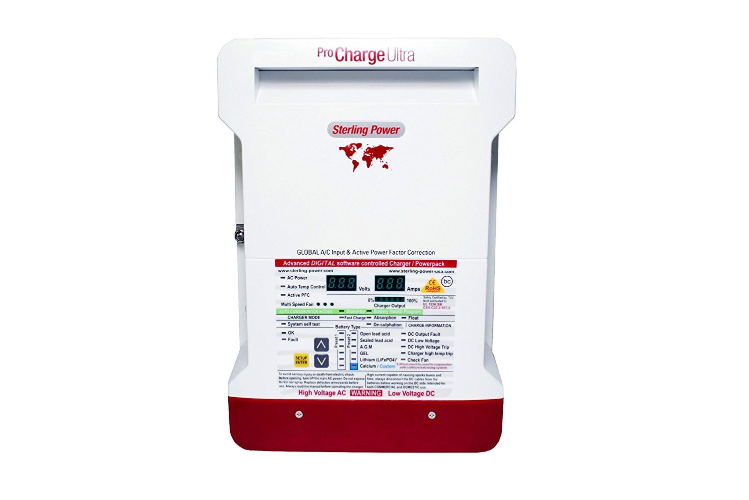 Sterling ProCharge Ultra 1250 12 Volts, 50 Amps