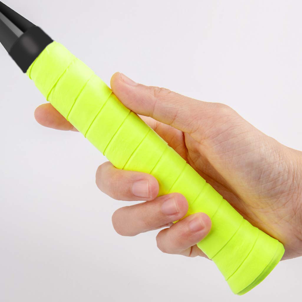 yeabwps 16 Pieces Tennis Badminton Racket Overgrips, Anti-Slip and Super Absorbent Sweat Tennis Racket Grip Tape