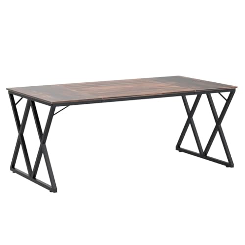 Tribesigns 6FT Conference Table, 70.8Wx 31.5D Inch Meeting Table for Office Conference Room, Modern Rectangular Seminar Training Table Boardroom Desk
