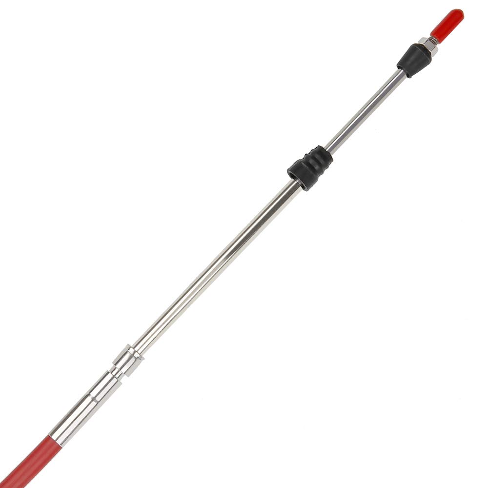 Yinlowa Replacement Dometic SeaStar Control Cable Type 3300/33C Universal for Yamaha Outboard Motor Honda Teleflex Marine Boat Cable Replace SeaStar Solutions Remote Control Throttle Shift Cable,23ft