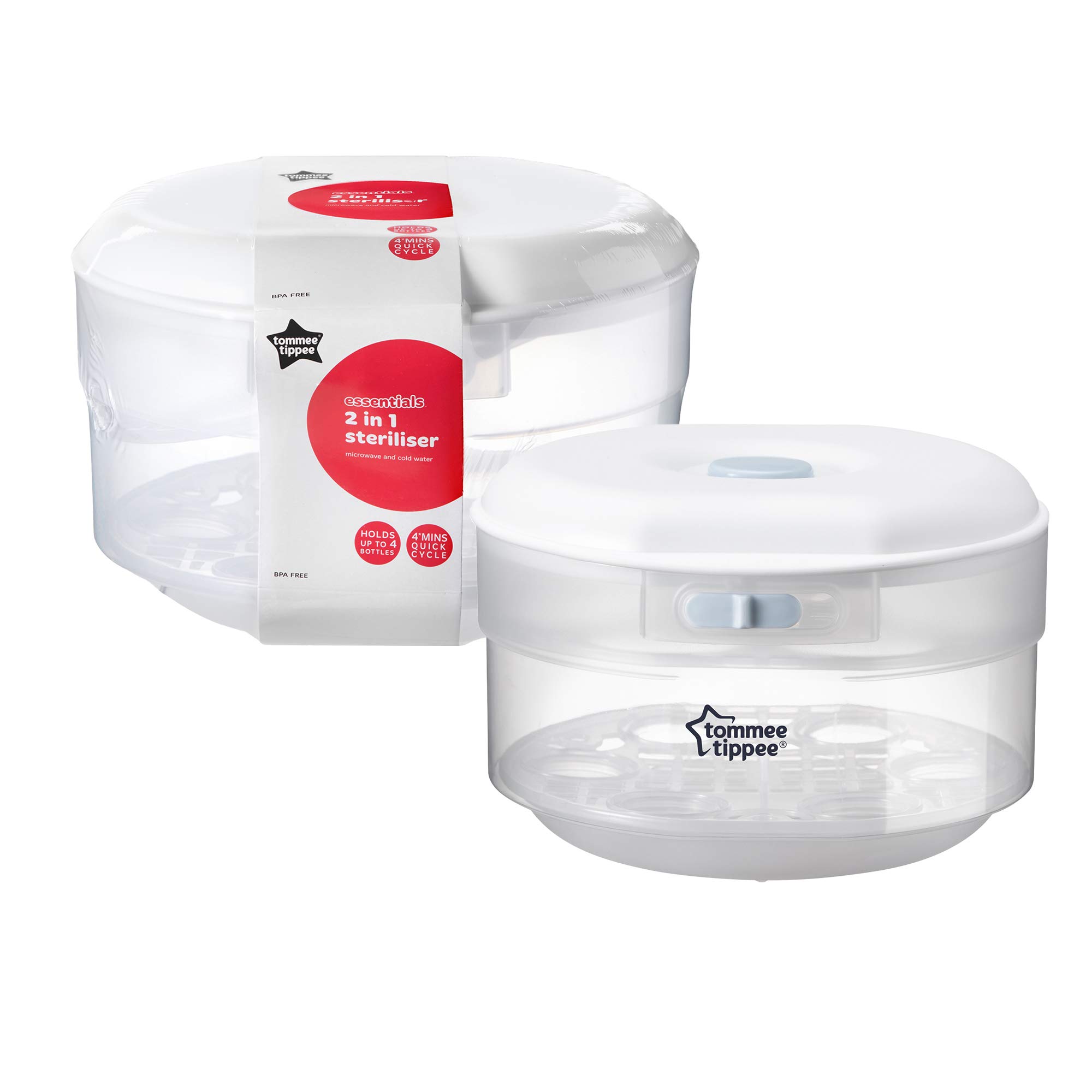 Tommee Tippee Essentials Microwave and Water Steriliser