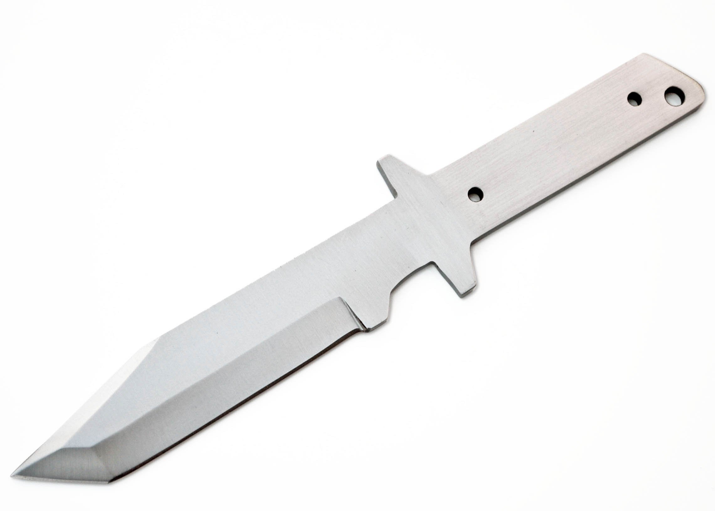 Whole Earth Supply High Carbon 1095 Steel Modern Tanto Tactical Knife Blank Blade Skinner Hunting 1095HC New