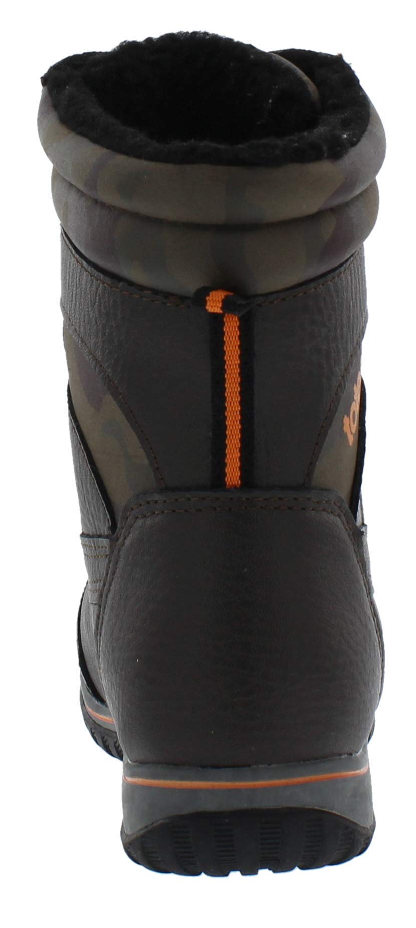totes Buster-TE Snow Boot, Camo, 4 US Unisex Big Kid