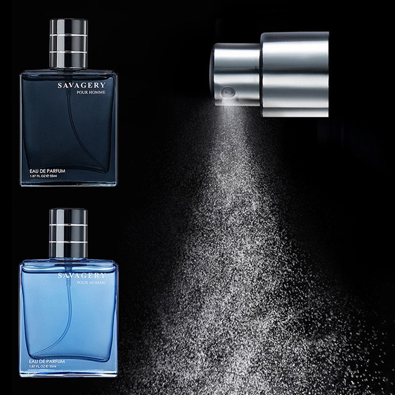 Talkyo Men's Ocean Perfume Is Natural Fresh And Durable Classic Men's Perfume Lasting Fragrance Lasting Charm 55ml Water Glass Bottle