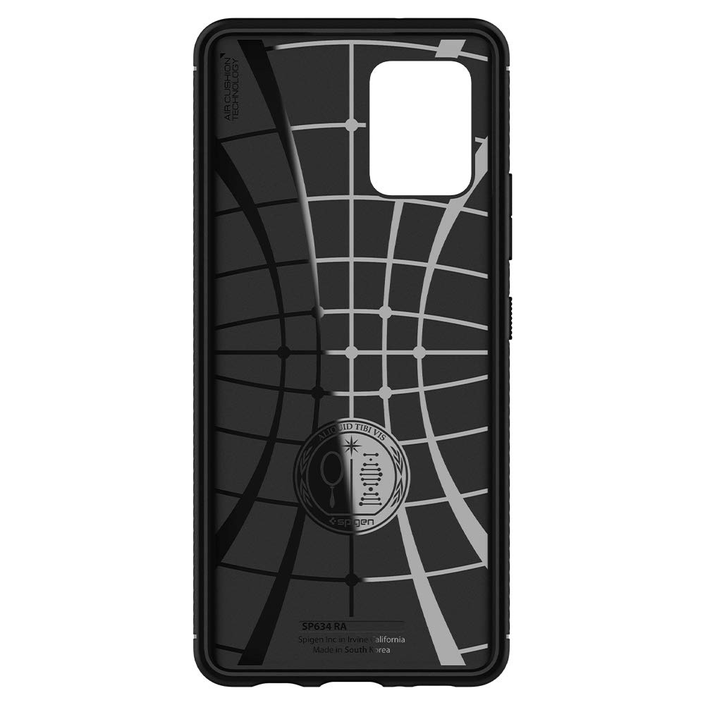 Spigen Rugged Armor Designed for Galaxy M42 5G Case (2021) / Designed for Galaxy A42 5G Case (2020) [NOT Compatible with Verizon Version] - Matte Black