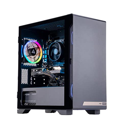 ZOTAC MEK Hero G3 Gaming Desktop A5647 AMD Ryzen 5 5600X 6-Core/12-Thread Processor, 16GB 3200MHz DDR4, NVIDIA GeForce RTX 4070 12GB, 1TB M.2 NVMe SSD, WiFi + Bluetooth Window 11,Black