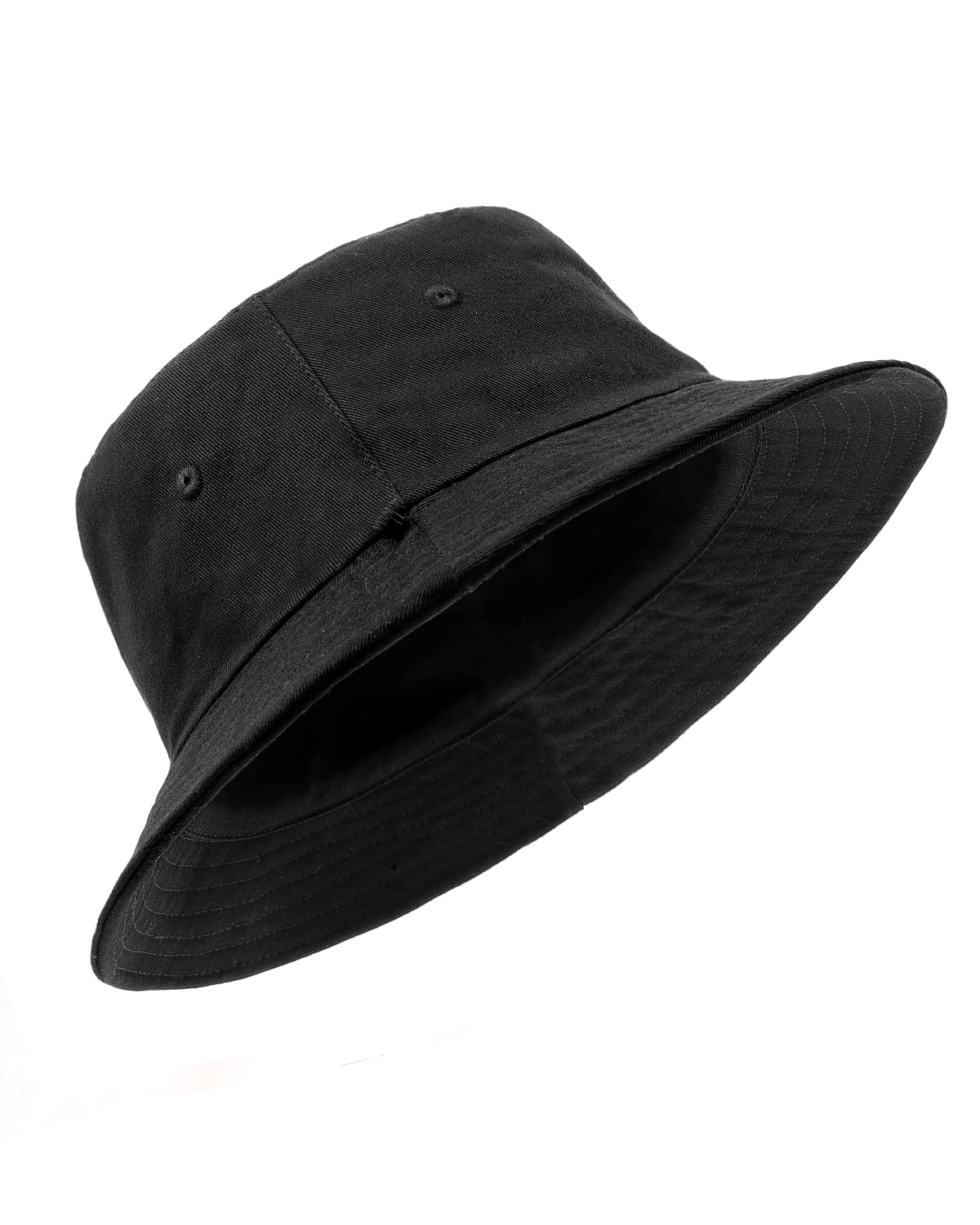 Zylioo XX-Large Reversible Bucket Hat,Oversize Summer Travel Bucket Hats,Wearable Sun Hat for Big Heads 25"-26"