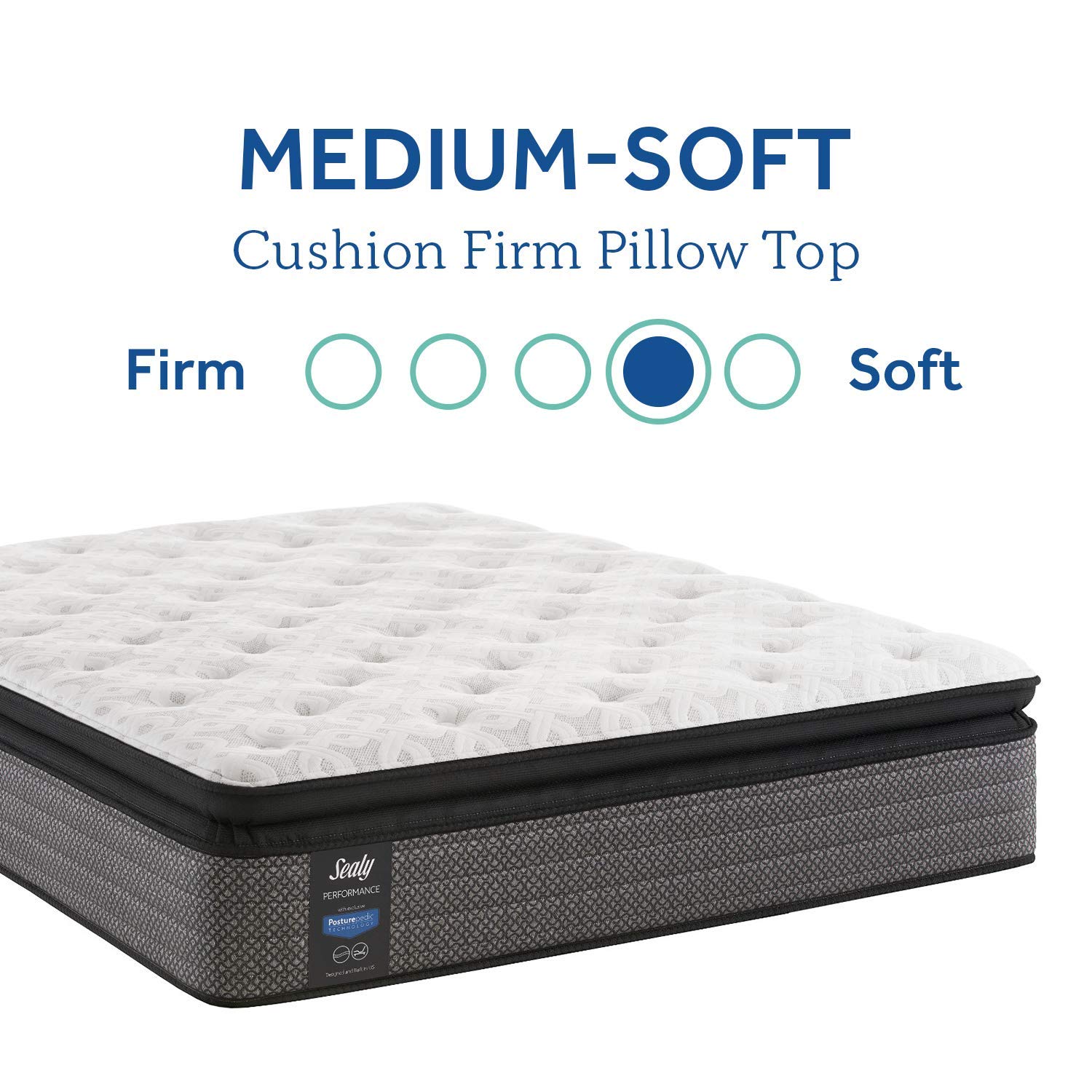 Sealy Response Performance 14-Inch Cushion Firm Pillow Top Mattress, King