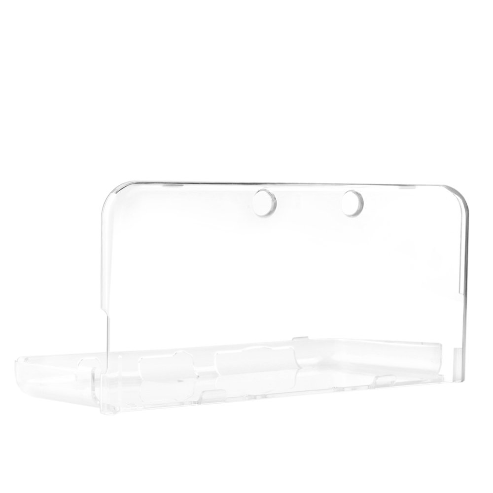 TNP Case Compatible with [ NEW Nintendo 3DS XL LL 2015 ] - Ultra Clear Crystal Transparent Hard Shell Protective Case Cover Skin for New Nintendo 3DS XL / 3DS LL 2015 [New Modified Hinge-less Design]