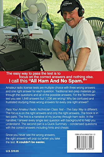 Technician Class: Pass Your Amateur Radio Technician Class Test - The Easy Way (EasyWayHamBooks)