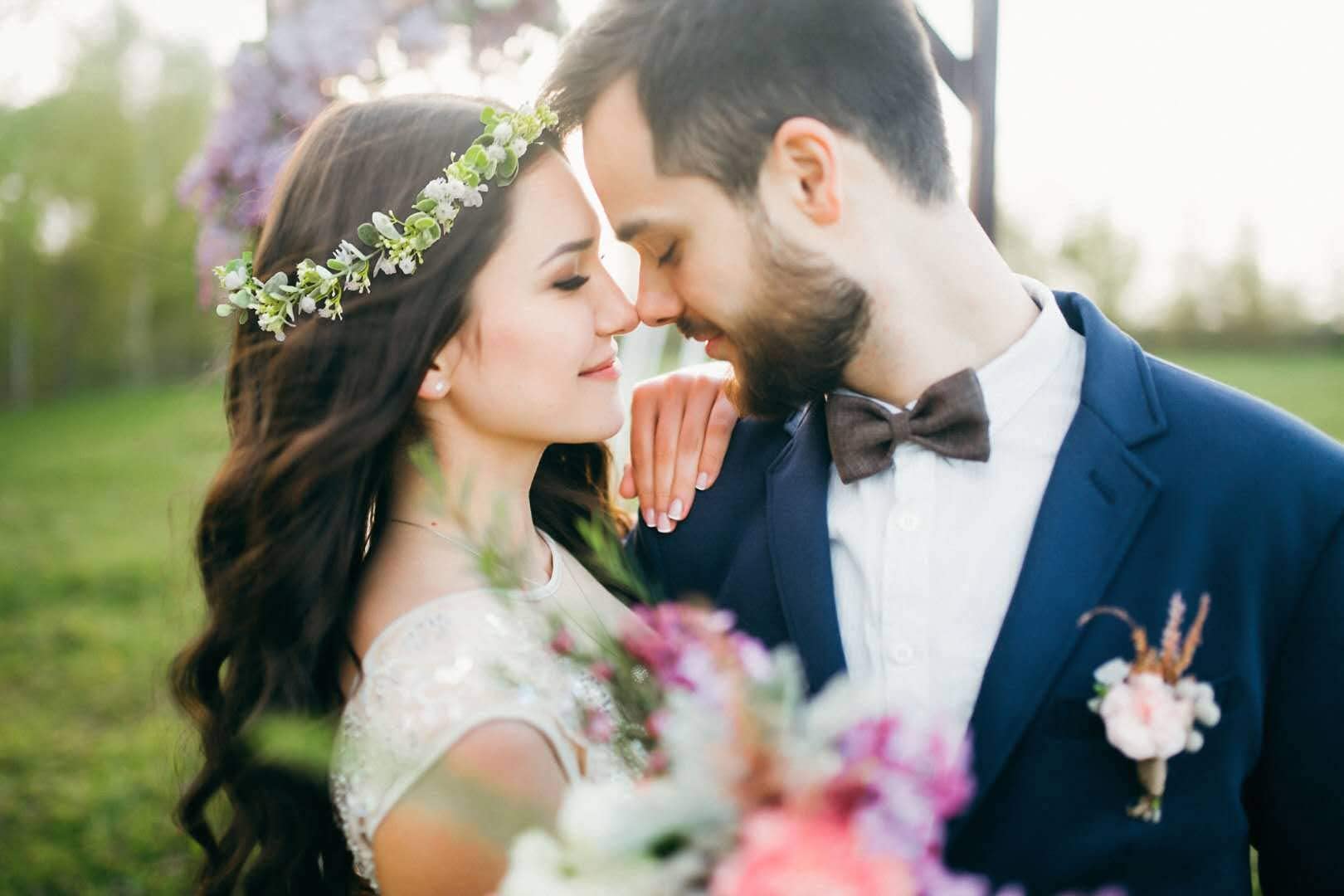Uongeod HJYHYN Flower Crown Boho Flower Wreath Artificial Floral Crown Bridal Headpiece Greenery Crown for Wedding Ceremony Party Festival