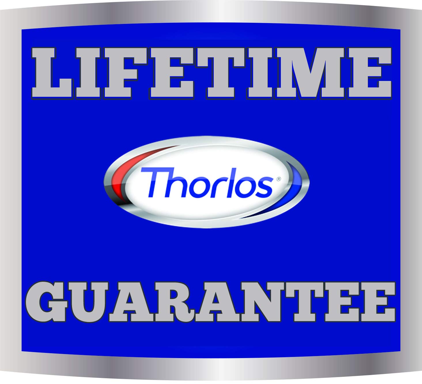 thorlos womens S1tou Ultra Thin Liner Over the Calf Skiing Socks, Laser Blue, Large US