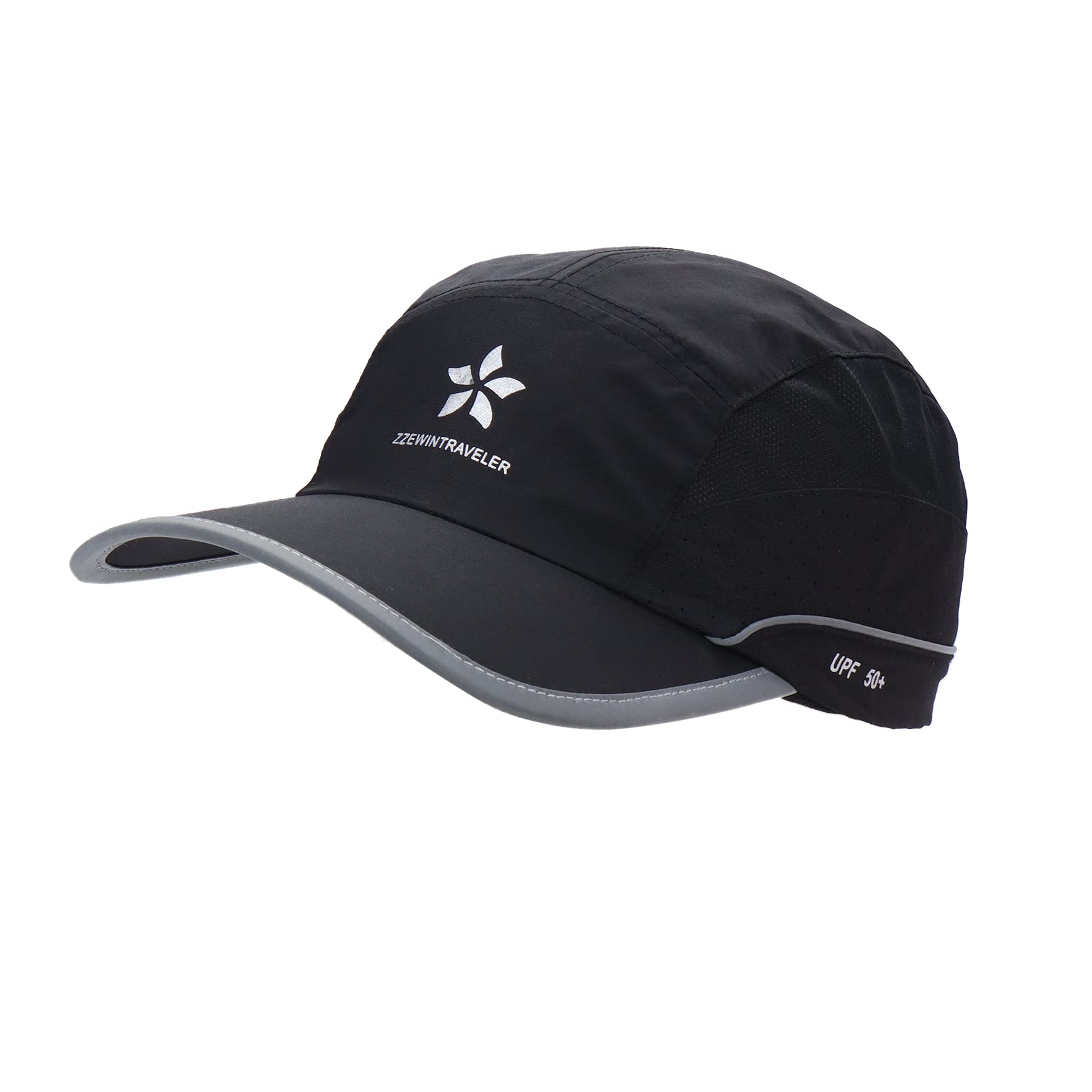 ZZEWINTRAVELER Reflective Quick Dry Hat - The UPF50+, Unstructured, Baseball Cap for Men and Women, Plum Purple