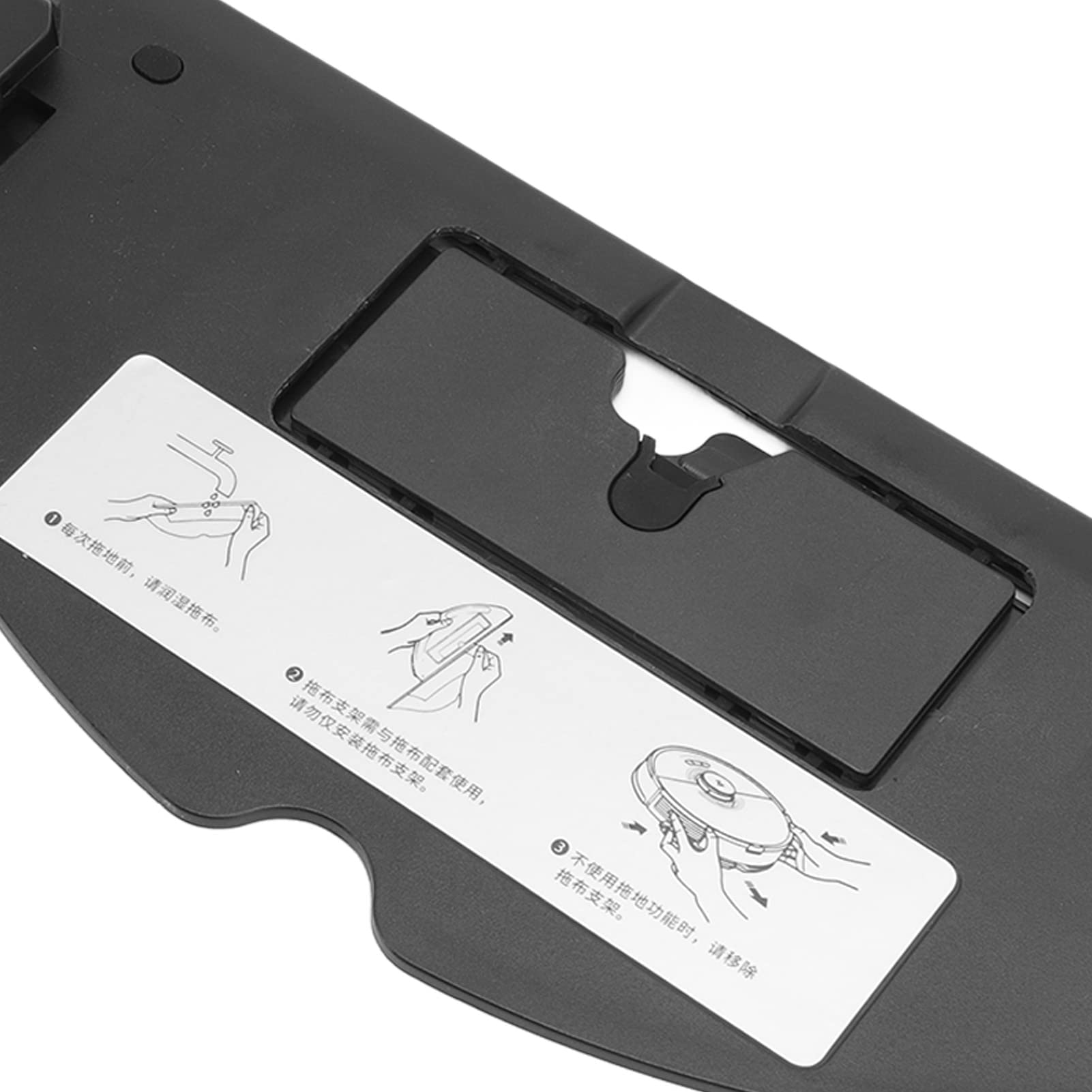 Vacuum Mop Replacement Pad holder Sweeping Robot Mop Bracket Vacuum Cleaner Mop Plate Electrical Controlled Mop Mount Holder Vacuum Parts Vacuum Cleaner Accessory Compatible with Roborock S7 T7 T7S
