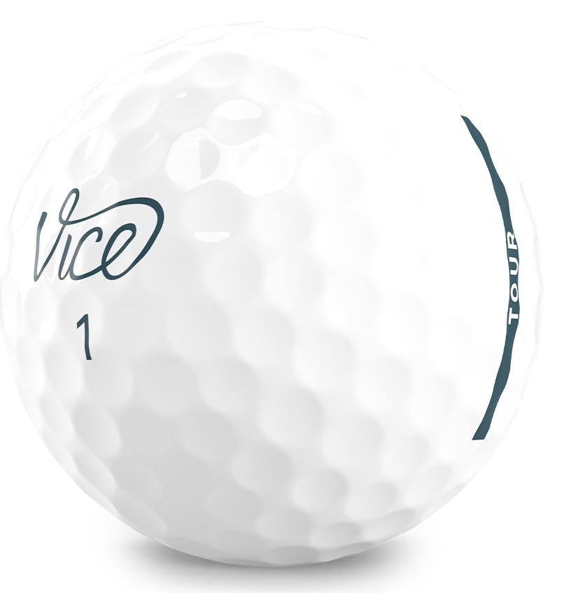 Vice Tour Golf Balls, White (One Dozen)