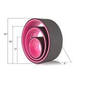 Yoga Wheel set of 3 (Pink)