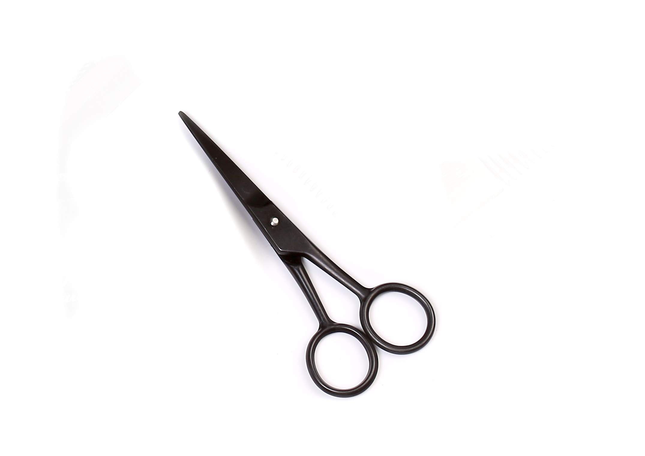 Scissors Hair Cutting - Small Travel Facial Hair Scissor for Eyebrows, Nose, Moustache, Beard