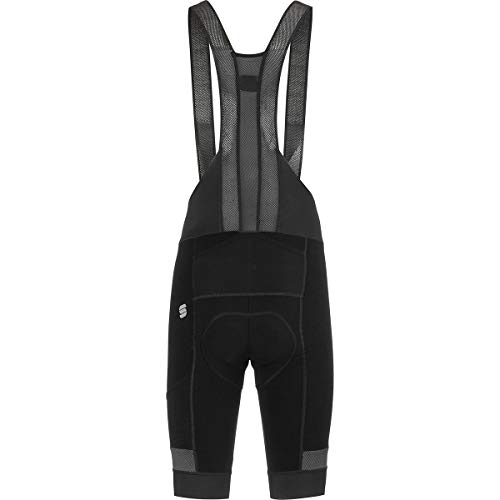 Sportful Men’s Supergiara Bibshort for Road and Gravel Biking I Cycling - Black - X-Large