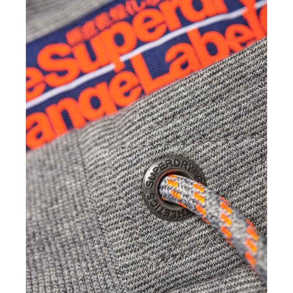 Superdry Mens Orange Label Cali Joggers Hammer Grey Grindle Size XL
