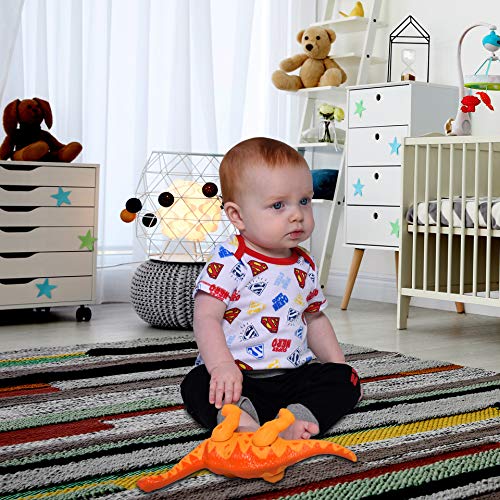 Warner Bros. Superman Newborn Baby Boys 5 Piece Bodysuit Pants Outfit Clothing Set 3-6 Months