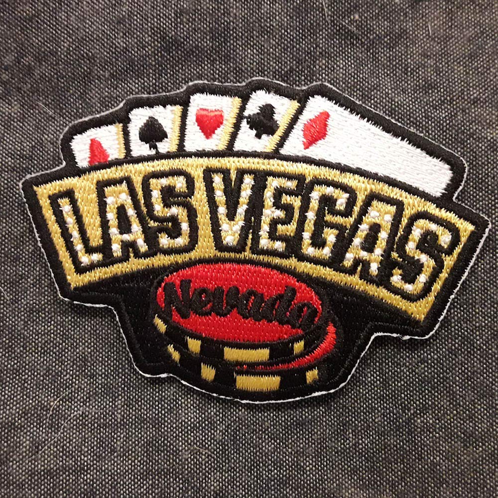 Vagabond Heart Las Vegas Nevada Patch - Las Vegas Strip Souvenir